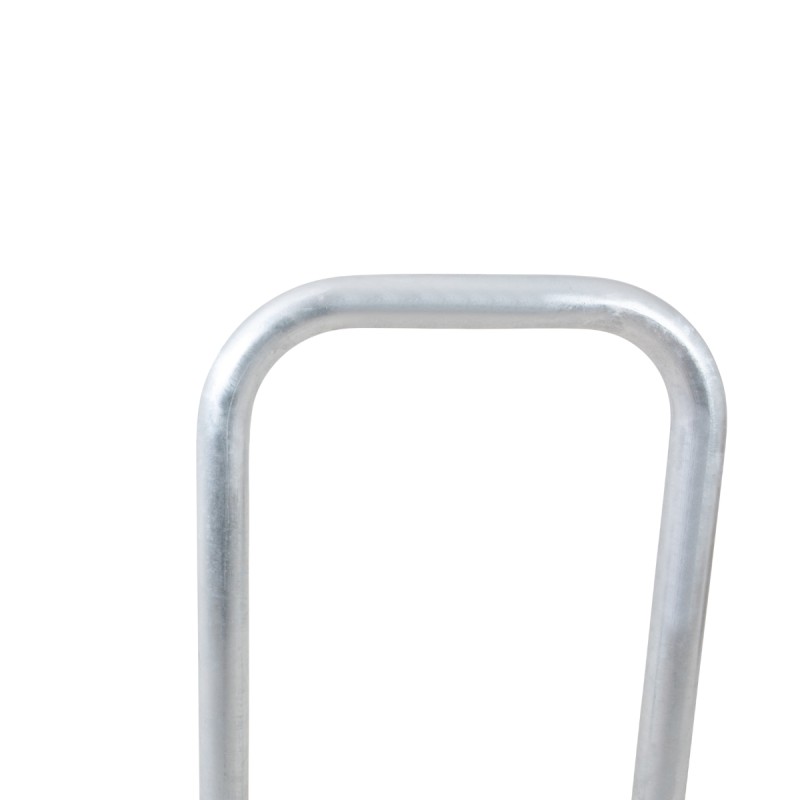 Arceau vélo en acier galvanisé sur platines - Parkimat